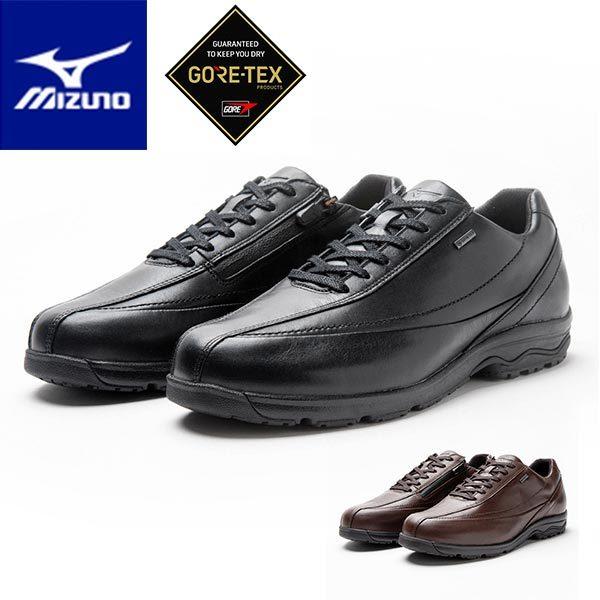 MIZUNO ミズノ メンズ ウォーキングシューズ LD40 VI SW GTX 4E相当 幅広 紳士靴 ゴアテックス カジュアル 内側ファスナー付き B1GC2209 9周年記念イベントが