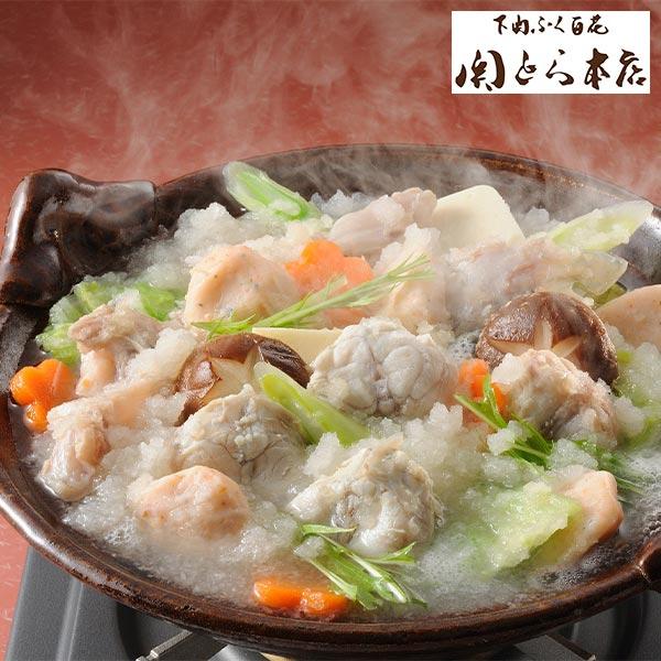 ふくの身、風味豊かなふく白子豆腐を詰合せた「ふく雪見鍋」ふくが一年を通じて一番おいしく召し上がれる季節が「関門海峡に雪が降る頃」と言われています。雪見鍋とは、大根おろしを雪景色に見立てた鍋です。「ふくの身」、風味豊かな「ふく白子豆腐」を詰合...