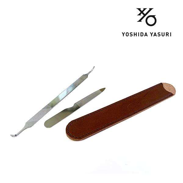 こだわりの形状で面倒な爪のお手入れもこれ1本で楽らく快適1900年創業。120年以上ヤスリと向き合い続けてきた新潟県燕市の老舗メーカー「吉田ヤスリ製作所」が、技術の粋を結集して作り上げた多機能爪ヤスリ。1本あれば手から足の爪のお手入れをほと...