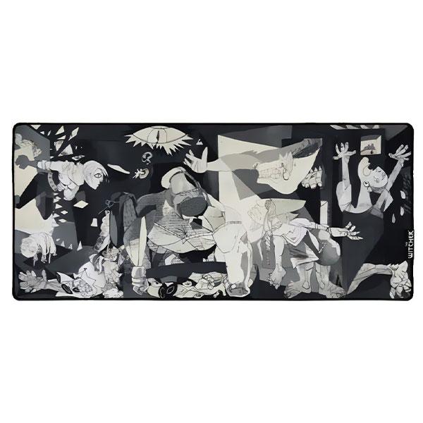 ウィッチャーの世界観を表現する公式ライセンスグッズ！唯一無二のマウスパッド「シリ×ピカソ アート」は、ウィッチャーの強く美しいキャラクター、シリを描いた圧倒的なアートワークを特徴としています。ピカソの代表作「ゲルニカ」を思わせるスタイルで描...