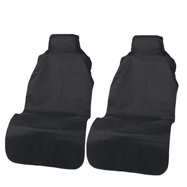 【Water Proof Seatcover/ウォータープルーフ シートカバー】防水・防汚タイプシートカバー　『ドライビングシート』フロント席用２枚セット　フリーサイズ　ブラック【BK】　 ●アウトドア・マリンスポーツ・ウインタースポーツペ...