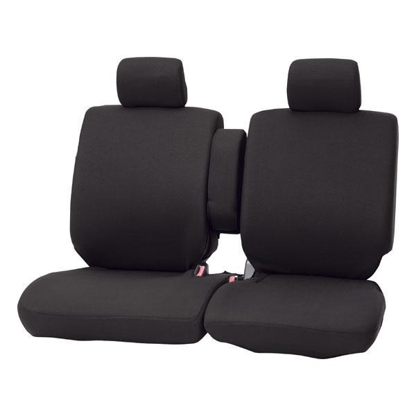 カラードカバーシートカバー軽自動車フロントベンチシート用[軽ベンチフロントN]ブラック[BK]◆フィット性を重視したシートカバーです。◆伸縮するニット素材を使用している為、従来のシートカバーと比べてフィット性が高く、きれいに装着出来ます。◇...