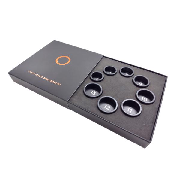 JCリングご購入前のサイズを測定できます。実際のリングと同じ採寸としているため、サイズ間違えが起きず、安心してリングのご購入をしていただけます。