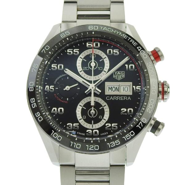 商品番号：25020032ブランド名：タグホイヤー TAG Heuer商品名：カレラクロノグラフ型番：CBN2A1AA.BA0643サイズ：メンズケースサイズ:44.0mm(リューズ含めず)内周(腕回り):21.0cm 14コマ駆動：自動巻...
