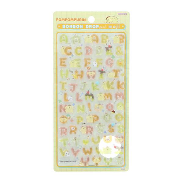 ●商品仕様ボンボンドロップシールぷっくり可愛い、集めたくなっちゃうボンボンドロップシール●商品デザインころんとして可愛いシールがたくさん入った1シート入り。サンリオキャラのアルファベットの文字デザインが新登場！●パッケージ：ブリスター（台紙...