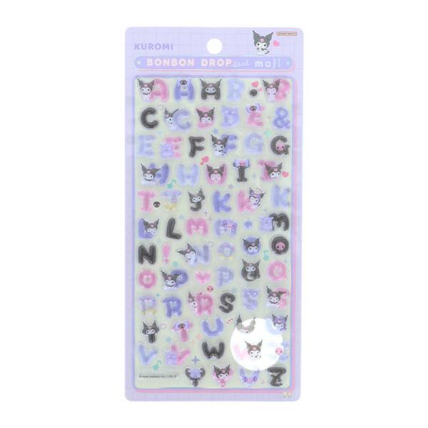 ●商品仕様ボンボンドロップシールぷっくり可愛い、集めたくなっちゃうボンボンドロップシール●商品デザインころんとして可愛いシールがたくさん入った1シート入り。サンリオキャラのアルファベットの文字デザインが新登場！●パッケージ：ブリスター（台紙...