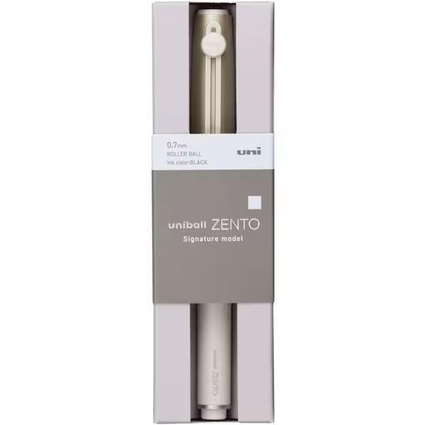 新開発 ZENTOインクを搭載。マグネット式キャップを軸本体からカチリと引き抜く瞬間は、「かく」に向きあう前のひと呼吸。キャップを逆に挿すとき、やわらかい書き心地を最大限味わうためのカタチが完成されます。●サイズ：W13.2×D17.2×H...
