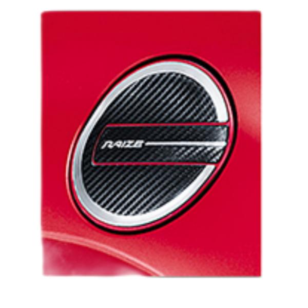トヨタ純正フューエルリッドガーニッシュ適合車種:RAIZE　　適合型式:A210A　A202A　A201A部品番号:08186-B1300他車への流用の際は、初期不良含め、メーカー保証をお受けできませんので、返品交換不可となりますので、自己...