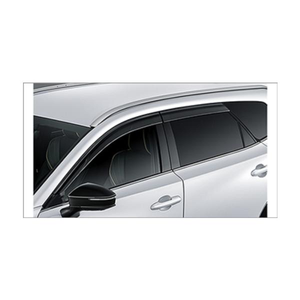 同じ車両型式でも年式、グレードで適合商品番号が変わる場合が有ります。トヨタ純正サイドバイザー(1台分/4枚)は車種専用設計により風切り音等の品質を確保しています。タイプ:ベーシック適合車種:クラウンエステート　　適合型式:AZSH38W　A...