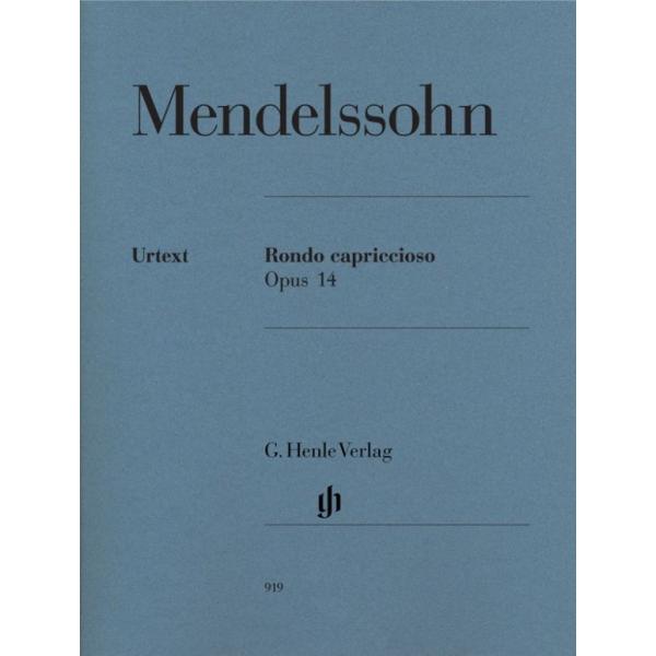 Felix Mendelssohn BartholdyRondo capriccioso op. 14Ullrich Scheideler (校訂)Hans-Martin Theopold (運指)The sparkling bravura...