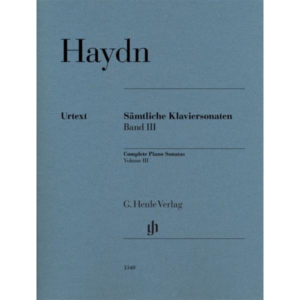 Joseph HaydnComplete Piano Sonatas Volume IIIGeorg Feder (校訂)11 Pianists* (運指)Silke Schloen (Preface, Critical Report)Pi...
