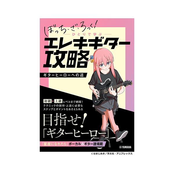 「目指せ！ ギターヒーロー!!」初級から上級レベルまでの奏法を順を追って学べる、ギタープレイヤー必携の書独学でエレキギターを始めた入門者や上級レベルのテクニックを会得したいプレイヤーが、演奏技術を身につけるためのガイドブックが登場。ギターを...