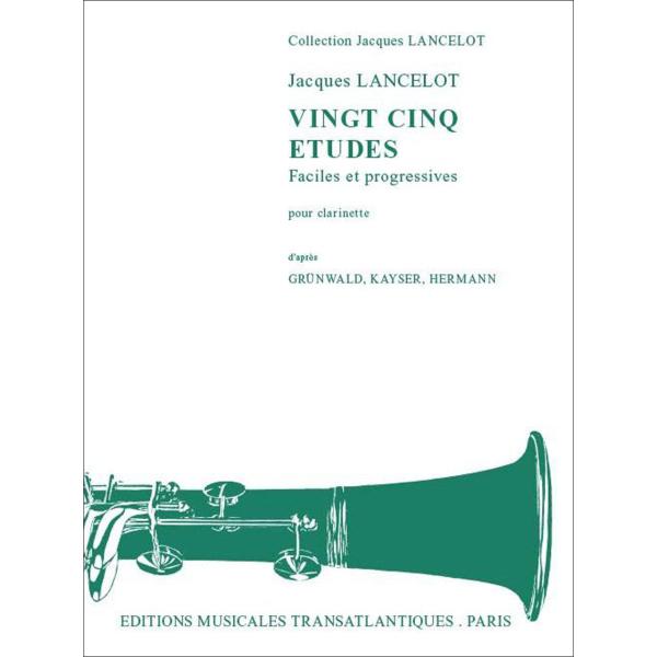 25 Etudes Faciles et Progressivesランスロ, JacquesLANCELOT, Jacques商品番号 GYW00059304原題 25 Etudes Faciles et Progressives作曲者 L...