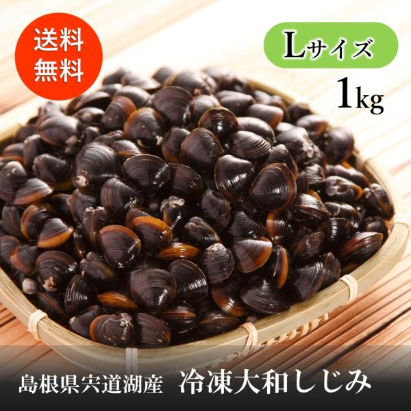【名　称】しじみ (冷凍 大和しじみ)【原産地】島根県　宍道湖産【内容量】1ｋｇ（冷凍Lサイズ、殻の重さ含む）【賞味期限】生ものですので、できるだけ早くお召し上がりください【注意事項】１.生鮮品のため、商品の返品・交換はできません。あらかじ...