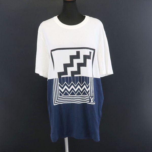 Tシャツ 型番:RM162M JEZ HAY22W　程度:B　サイズ:XL　色:紺　 :FeHeFe