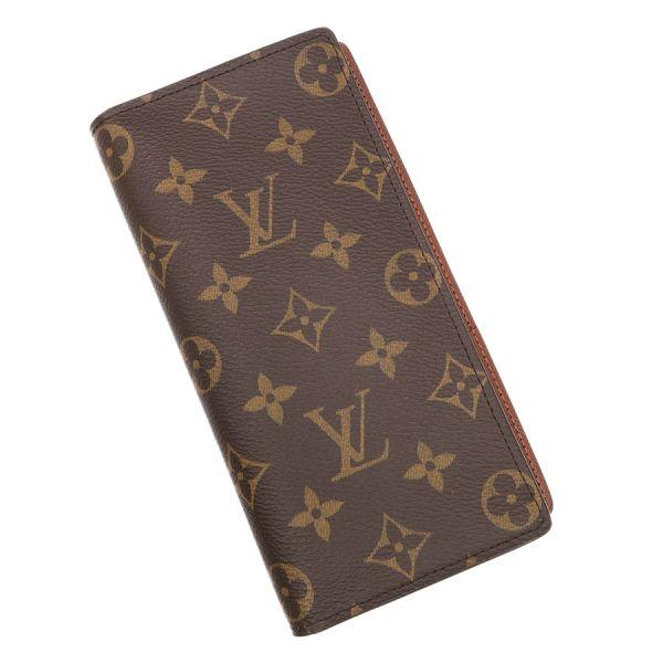 ポルトフォイユ・ブラザ 型番:M66540　程度:A　サイズ:W:10×H:19×D:2　色:茶　※素材:モノグラムキャンバス※カテゴリー:ルイヴィトン/財布 :MnCNa