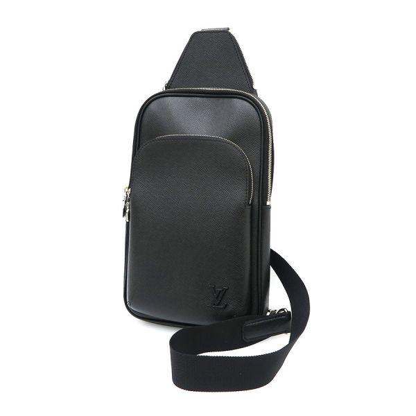 アヴェニュー・スリングバッグ 型番:M30863　程度:A　サイズ:W:20×H:31×D:7　色:黒　 :MnNHe