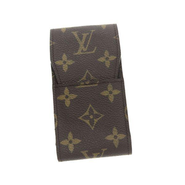 シガレットケース 型番:M63024　程度:A　サイズ:W:7×H:12×D:2.5　色:茶　※素材:モノグラムキャンバス※カテゴリー:ルイヴィトン/煙草ケース :MnNN
