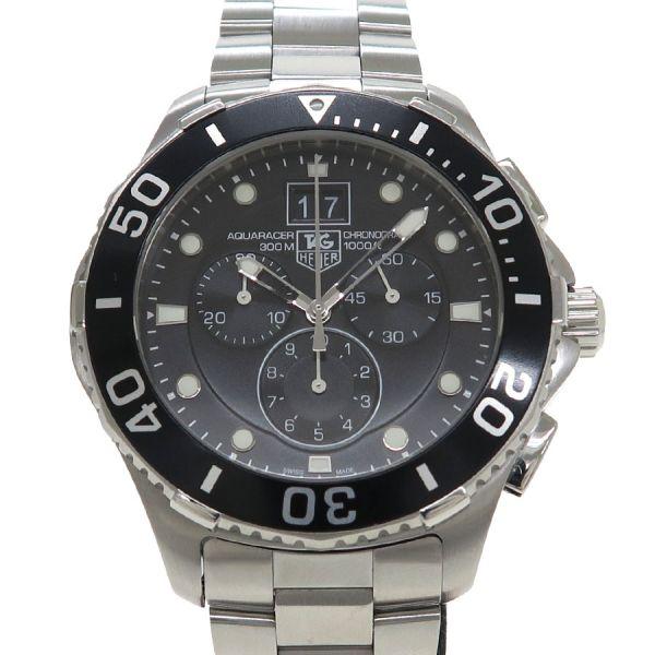 アクアレーサークロノ 型番:CAN1010　程度:A　サイズ:45mm　　クォーツ保証書日付2012年 :MnMgAr