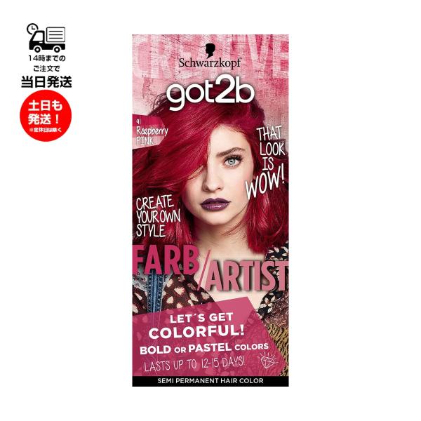 got2bは欧米生まれのカラーコスメブランド。ハイトーンカラーや派手髪、インナーカラーなど初心者でも、セルフでデザインカラーを楽しめる商品をラインアップしています。【自分でつくる #デザインカラー】2~3週間カラーの「got2bカラークリー...