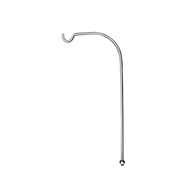 WOOPs、Float Base専用のランタンポールフックです。サイズ:縦 約290mm×横125mm  重量:約60g素材:ステンレス