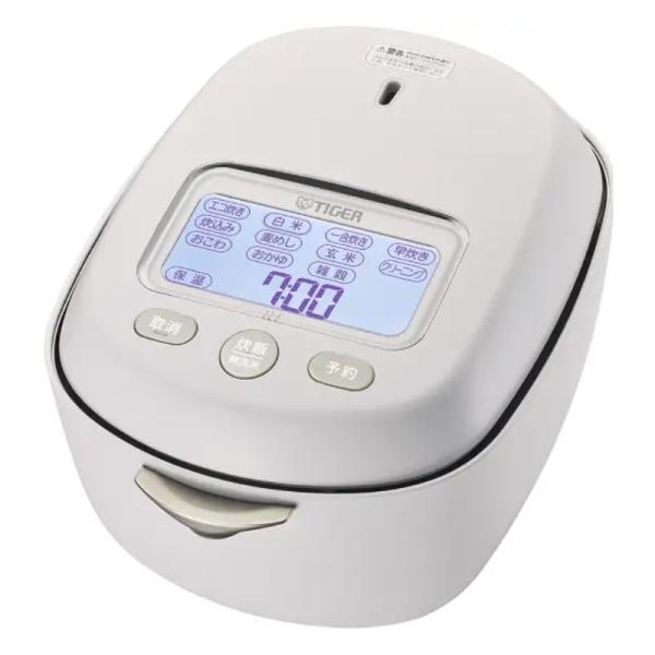 ●定格電圧 100V●定格周波数 50-60Hz●白米の炊飯及び保温米飯容量0.5-3.5合●容量 0.63L●定格消費電力 750W●年間消費電力量 48.1kWh/年●１回当りの炊飯時消費電力量 105Wh/回●１時間当りの保温時消費電...