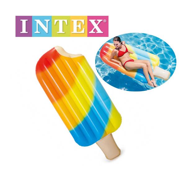 空気を入れるタイプとなり、持ち運びはコンパクトで、旅行にも最適です。アイスクリームのデザインがとってもキュートで目立ちますね。プールサイドや砂浜ではベッドとして使用できます。 サイズ：178x77cm ぷかぷか浮かんべば気持ち良い。 アメリ...