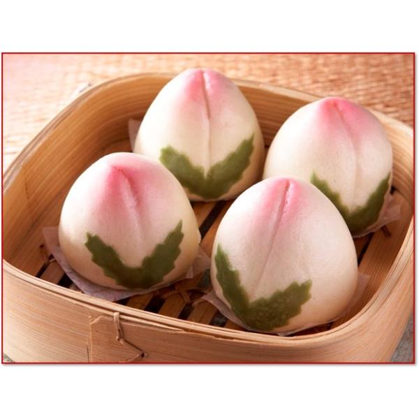 名称：桃子包 ももまん原材料名：皮（小麦粉、砂糖、植物油脂、イースト）、こしあん（あずき、砂糖、植物油脂、小麦粉）、増粘剤（加工デンプン、カラギナン）、膨張剤、酸味料、甘味料（マルトデキストリン）、着色料（コチニール、クチナシ、ベニバナ黄）...