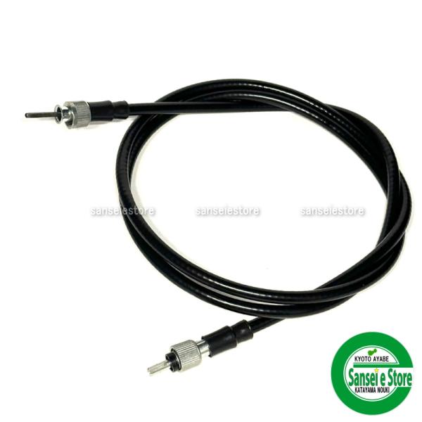 エンジン回転計のワイヤーケーブルです■全長約1435ｍｍ■部品番号34530-30610 ⇒ H3451-30610■部品名称フレキシブルケーブル■トラクター適合GL-35(Q)GL-40(Q)GL-43(Q)GL350(Q)GL400(Q...