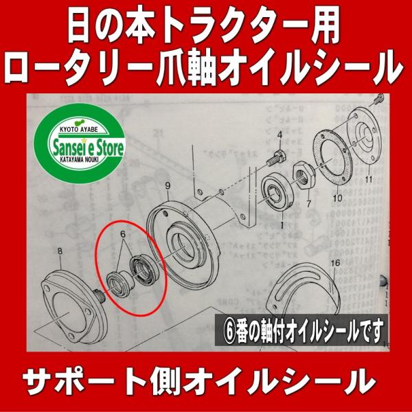軸付のオイルシール【適合ロータリー型式】AS14,AS15,AS16,AS17AS-1450,AS-1550,AS-1650BS1300BS1350,BS1450,BS1600AS14,AS15,AS16,AS17AS1450,AS1550...
