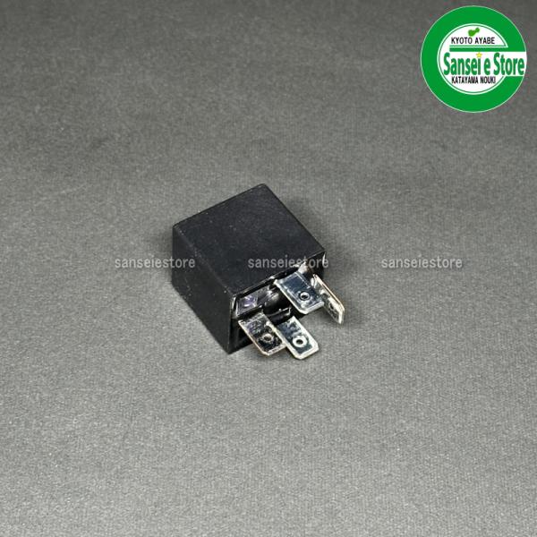 クボタ機械のグローリレーとして使用されていますグローが作動しない、、、セルはまわるけどなかなかエンジンがかからない、、、、こんなトラブルの場合はリレー不良かもしれません■おもな適合トラクター型式FT220 240 250 260 280 3...