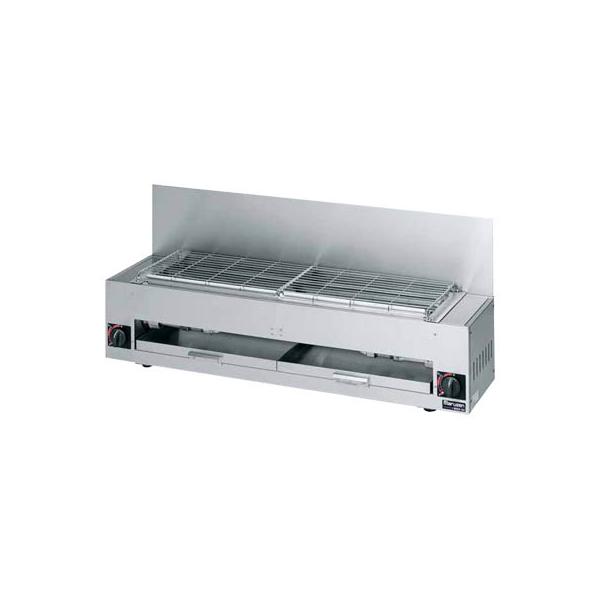 MGKS-204製品詳細【メーカー】 マルゼン【型式】 MGKS-204仕様 兼用型【外形寸法】 間口1,100×奥行280×高さ258mm有効焼き寸法 間口860×奥行230mm【ガス消費量】 ［都市ガス］10.2kW（8,800kcal...