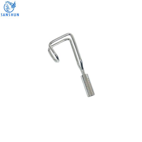 SANSHUN (SCC-F) ケーブルキャッチャーサンシュン 配線キャッチャー 用先端フック金具 Ｍ5ネジ 軽量頑丈ステンレス製 [SANSHUN全機種取付可能]（ネコポス配送）