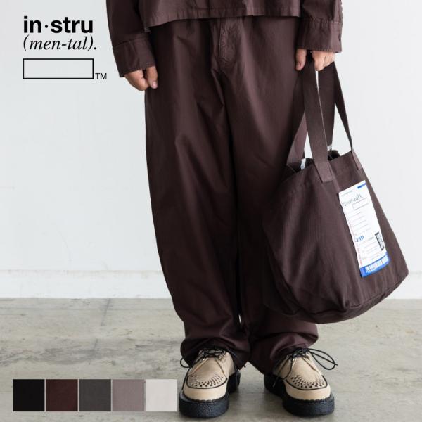 ■アイテム説明Big Name Tote Bag / ビッグネームトートバッグ / I12BG701in・stru(men-tal).のネームタグを大きくデザインしたトートバッグ。柔らかなコットン素材を使用しています。A4サイズ収納可能。肩...