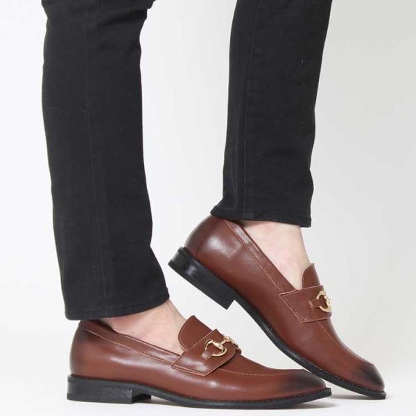 ローファー メンズ 牛床革 レザー スリッポン 紳士靴 :SLT366-22:ビジネスシューズ・メンズ靴のSVEC - 通販 - Yahoo!ショッピング