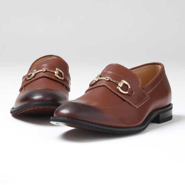 ローファー メンズ 牛床革 レザー スリッポン 紳士靴 :SLT366-22:ビジネスシューズ・メンズ靴のSVEC - 通販 - Yahoo!ショッピング