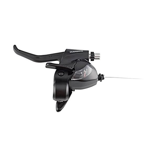 左レバー・ブラック  ESTEF41LBL・シマノパート:ESTEF41LBL・シマノパートNo.:ESTEF41LBL・シフトレバータイプ:EZ-ファイヤープラス・対応ブレーキ:Ｖブレーキ・対応スピード:フロント 3スピード