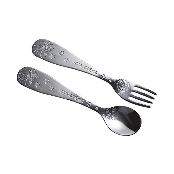 ・シルバー 2個アソート KK-239・[本体サイズ] スプーン:35×15×140mm、フォーク:35×15×145mm・丈夫なステンレス製。適度な重みと安定感のある持ちやすいカタチ。・[セット内容・付属品] スプーン・フォーク各1個・ブ...