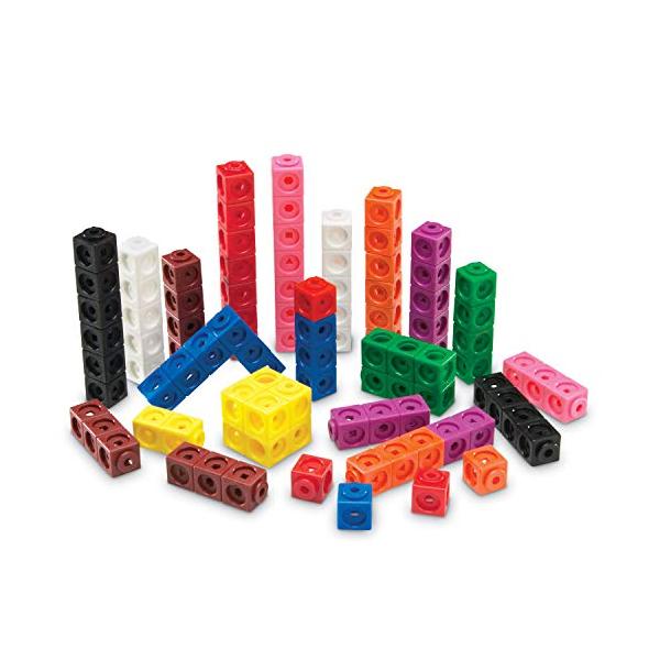 算数ブロック 100個入り・マルチカラー  LER4285・・Style:算数ブロック 100個入りPatternName:単品・世界80カ国以上で愛されるラーニング リソーシズ (Learning Resources) のキューブ型ブロッ...