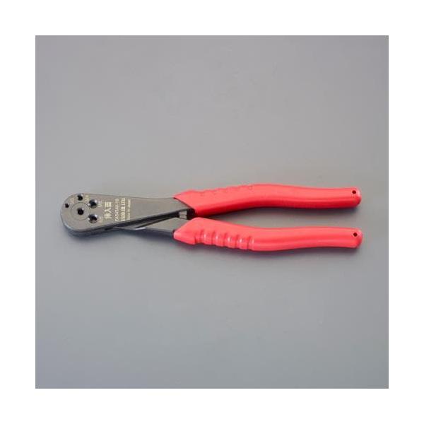 ・赤  EA545AK-10・…ESCO●切断能力…M3・M4・M5・M6 並目(鉄・ステンレス)熱処理されたねじは除く●全長(mm)…225●重量(g)…約370・本体材質…S58C(カッター部)・使用方法…印字のある面からねじをねじ込ん...