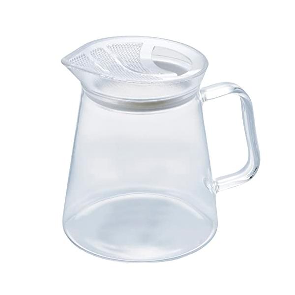 ダイレクトフィルター透明/450mL/Clear Tea Pot・Style:ダイレクトフィルターSize:450mL・パッケージ個数:1・【注ぎやすいダイレクトフィルター】 注ぎ口にフィルター機能が付いているので片手でダイレクトに注げるテ...
