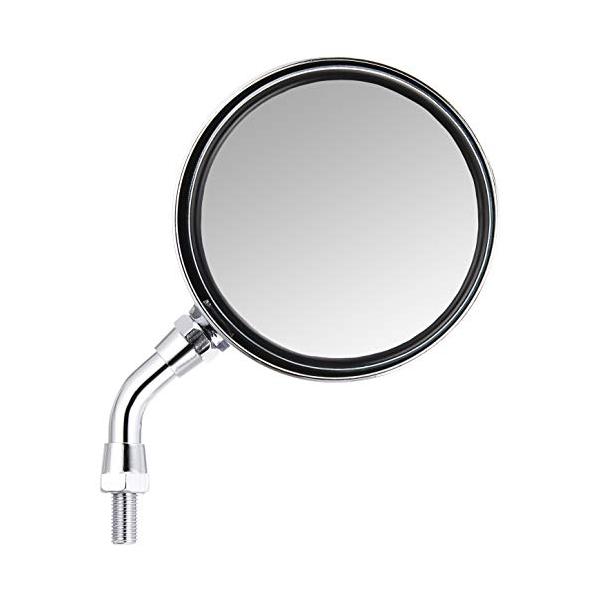 ・メッキ  675-0631091・・Color:メッキ・汎用・左右共通 | 1本販売・ミラーサイズ：φ110・07年保安基準適合・現行のキタコ製ミラーは全て平面鏡を使用しています