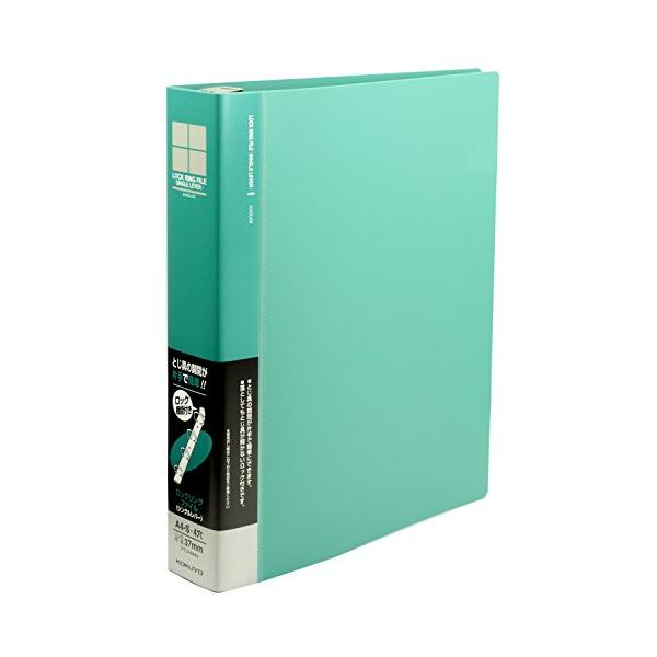 300枚収容・グリーン A4-S フ-TLF444GZ・・Color:グリーンStyle:300枚収容・【寸法】47×276×307mm・【サイズ】A4-S【穴数】4穴・【色】緑【リング内径】37mm・【適正収容枚数】300枚・レバー操作す...
