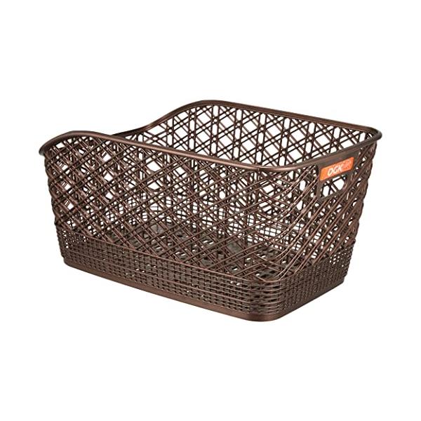 ・パール茶 (約)幅330×高さ250×奥行470mm RB-012・・Color:パール茶・目安サイズ:(約)幅330×高さ250×奥行470mm・製品重量:(約)1.4kg・適応車種:後ろキャリア付き軽快車・婦人車(但し、特殊形状のフレ...