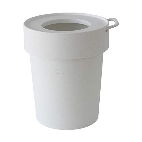 ホワイト/Lサイズ10L/240006・Color:ホワイトSize:Lサイズ10L・パッケージ個数:1・サイズ: W25.7×D28.7×H29.6(cm)・素材:ポリプロピレン・容量: 10L・シンプルで無駄を省いたミニマムデザイン・ス...