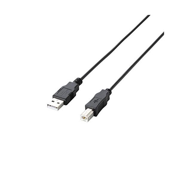 ・ブラック 2m U2C-JB20BK・・Size:2m・長さ(m)：2・コネクタ形状：USB(A)オス - USB(B)オス・USB2.0規格(HI-SPEEDモード)準拠