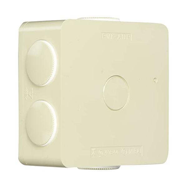 オネジキャップ付・ベージュ 中形四角(浅型) PVKANPJ・・Size:中形四角(浅型)Style:オネジキャップ付Color:ベージュ・屋外での使用に便利な防雨型。・ボックスと蓋の境目が無いスマートなデザイン。コーナーにもピッタリ配管で...