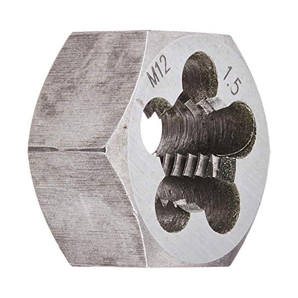 ・グレー M12×15 22241・・Size:M12×15・コーナーや狭い場所でのネジ山修正に・合金工具鋼製・使用工具:スバナ/モンキー/ソケットなど・サイズ:M12x1.5mm・厚み:12.7mm