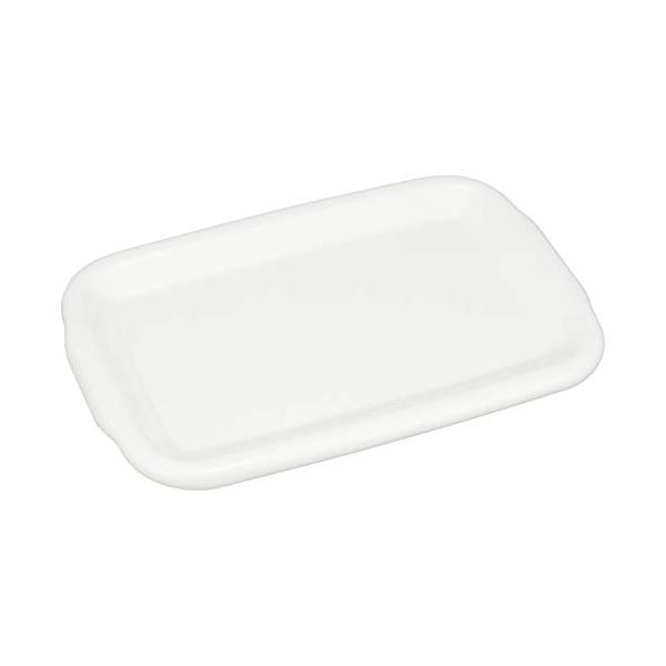 10)ホーロー蓋 Lサイズ・ホワイト L用 HFF-L・・Style:10)ホーロー蓋 Lサイズ・カラー:ホワイト・本体サイズ(約):幅23.7×奥15.8×高0.9cm・重量(約):250g・素材:琺瑯・単品で、トレーやお皿にも使える