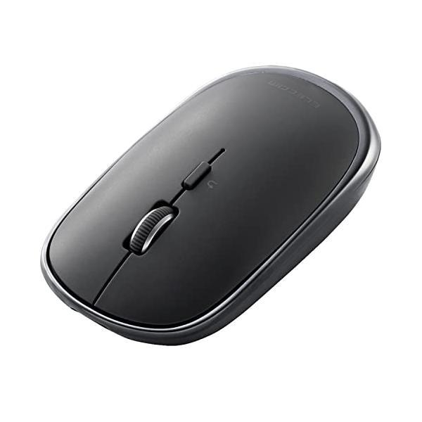 Bluetooth(充電式)・ガンメタリック(静音・充電式) Mサイズ M-TM15BBGM/EC・・Color:ガンメタリック(静音・充電式)・持ち運びしやすいサイズ感と操作性を兼ね備えた、ケーブル巻き取りタイプの“Slint モバイルマ...